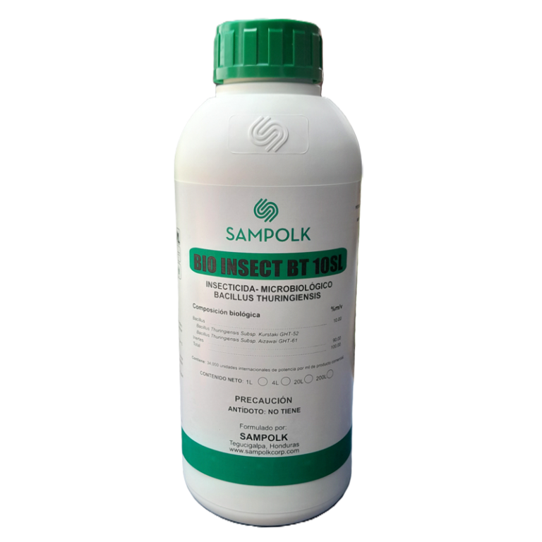 BIO INSECT BT 10 SL – Sampolk Corporation